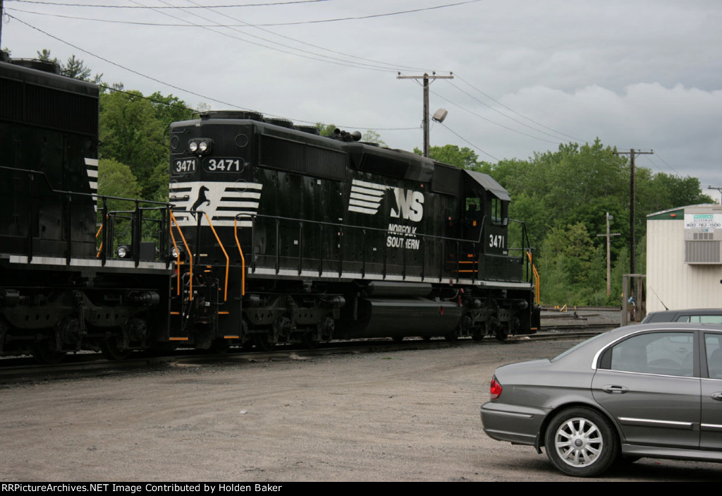 NS 3471 in shiny new paint